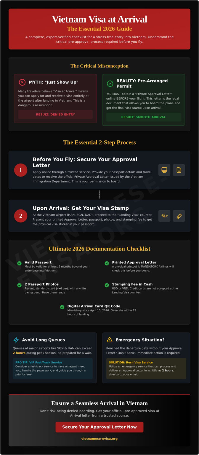 Visa at Arrival Checklist: Everything You Need for Vietnam in 2026