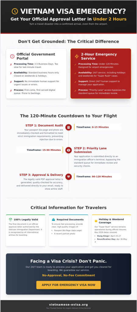 2-Hour Vietnam Visa: Complete Guide to Fast Approval and Emergency ...